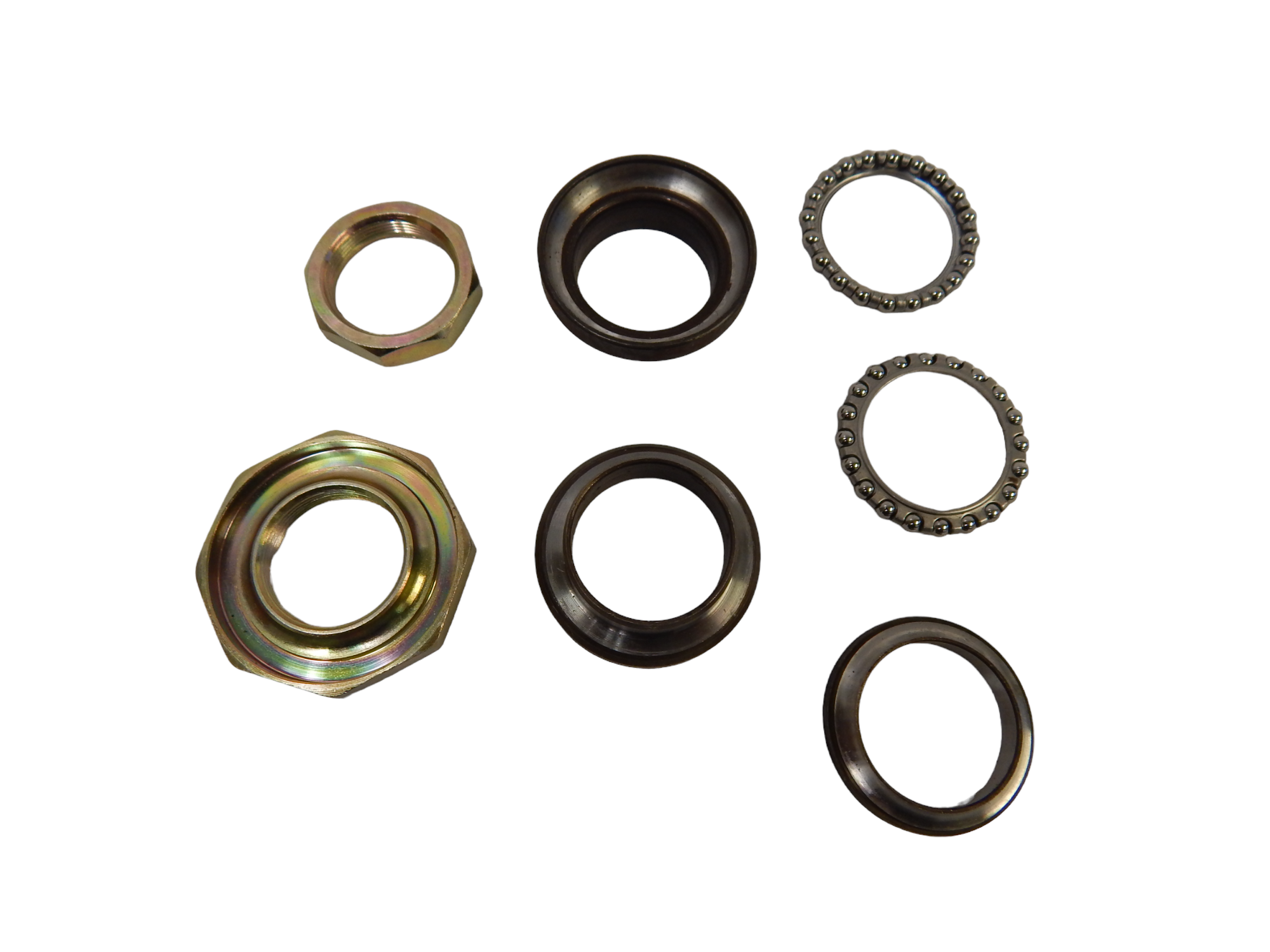 Front Fork Nut/Cup & Bearing Set – X-treme Scooters