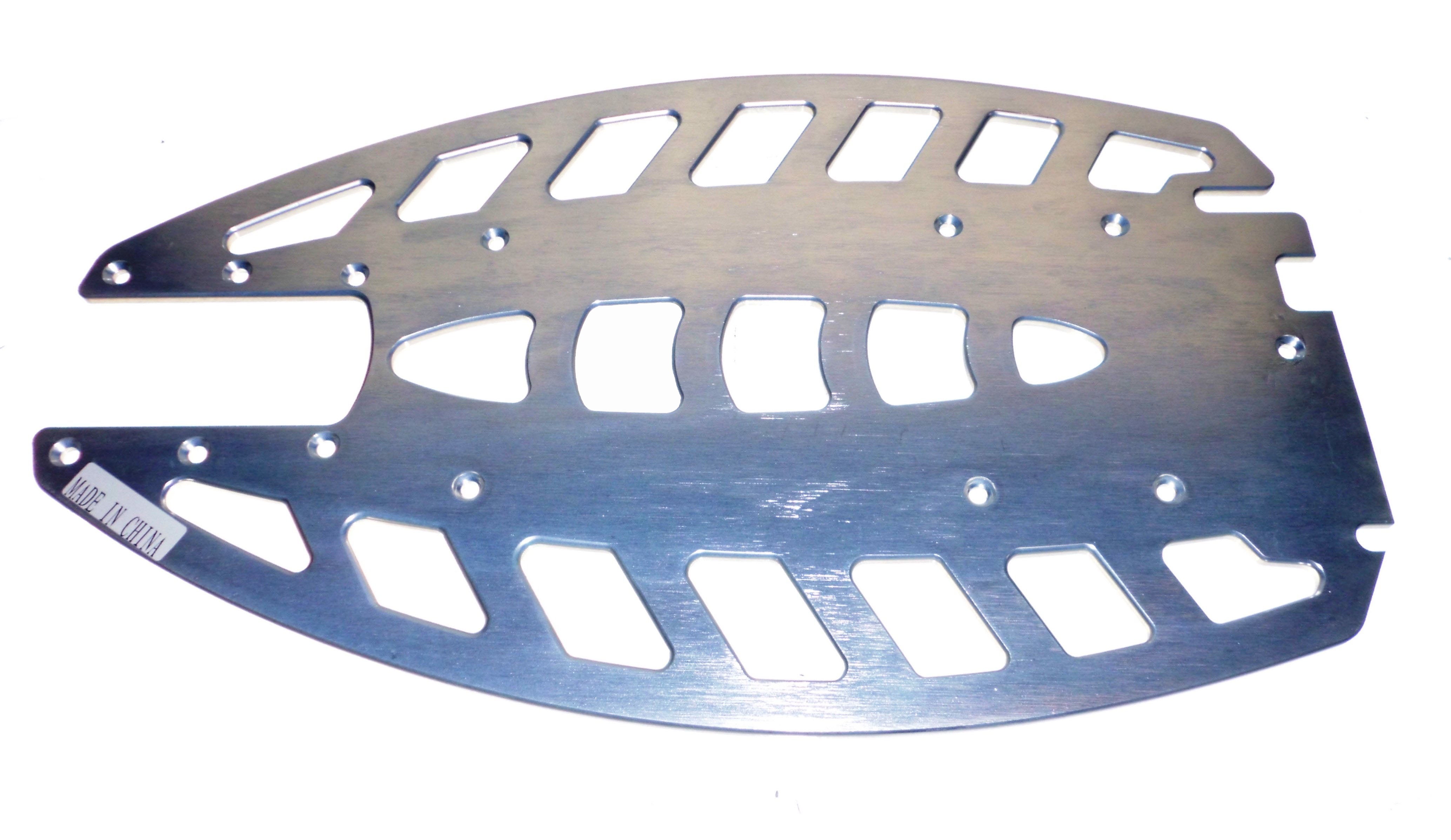 Silver Deck/Foot Plate - Version 1 – X-treme Scooters