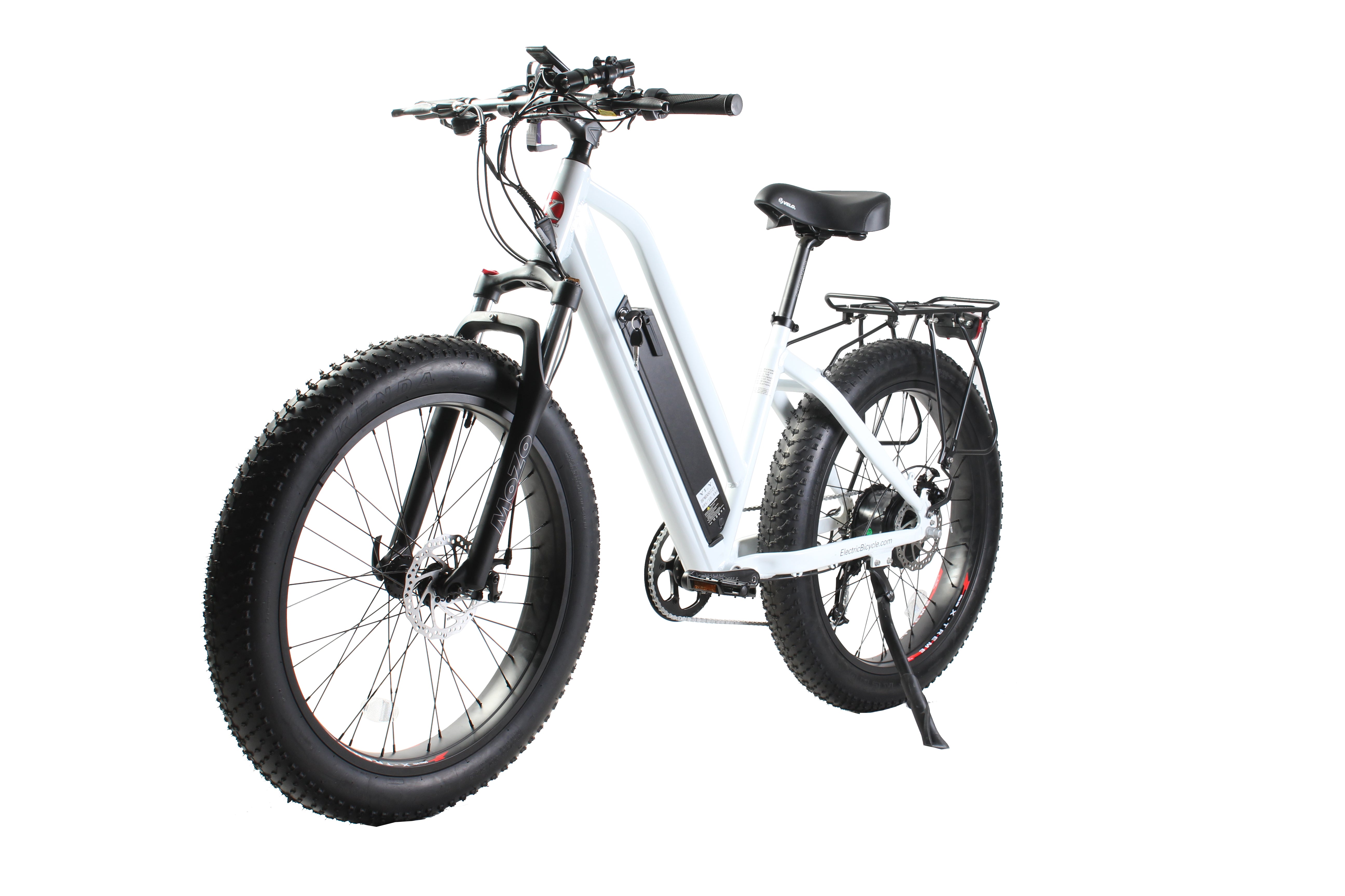 X-Treme Boulderado 48 Volt 17 Amp Fat Tire Step-Through Electric Mount ...